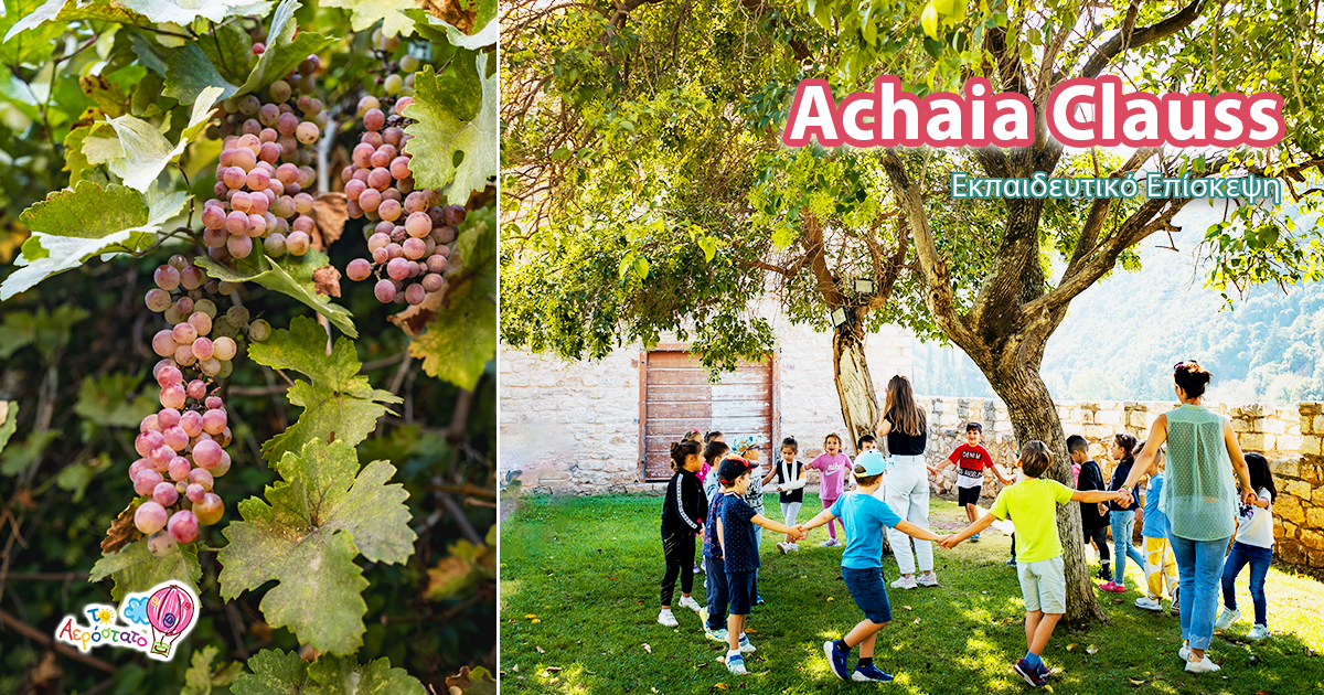 Αερόστατο Παιδικός Σταθμός - Επίσκεψη Achaia Clauss Τρίγος 2023